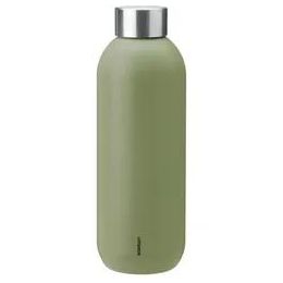 Stelton Keep Cool Isolierflasche 0,6 l Soft Fern Green