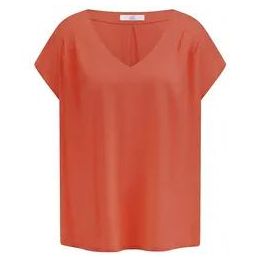 Bluse V-Ausschnitt Emilia Lay orange, 54
