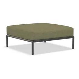 Houe Level Lounge Ottoman Dark Grey Leaf