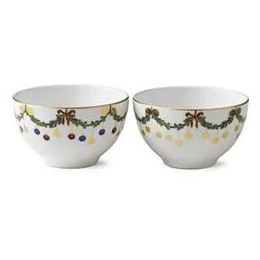 Royal Copenhagen Star Fluted Bowl 300ml 2 St&uuml;ck