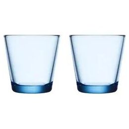 iittala Kartio Trinkglas 21cl 2er Set Aqua