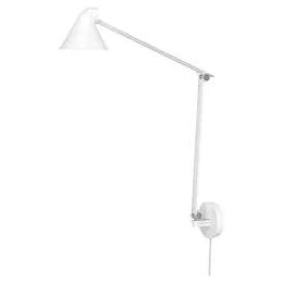 Louis Poulsen NJP Wandleuchte Langer arm Mit Schnur und mit wall box LED 2700K 10W White