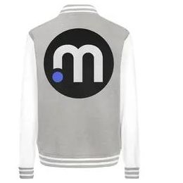 Masori Masori College Jacket - Sport Grey/White / S Jacken und Zipper