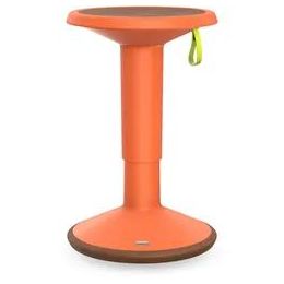 Interstuhl ECO UP Sitzhocker, pastellorange
