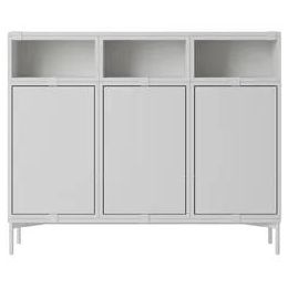 muuto Stacked Storage Sideboard - Configuration 3, grau