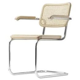 Thonet S 64 V Freischwinger Buche klar lackiert