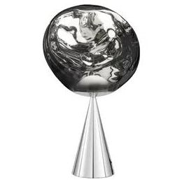 Tom Dixon Melt Cone Fat Tischleuchte LED Silver