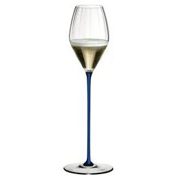 Riedel High Performance Champagnerglas Dunkelblau
