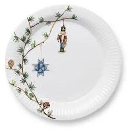 K&Auml;HLER DESIGN K&auml;hler Hammersh&oslash;i Christmas Teller &Oslash;27 cm Porzellan Wei&szlig;