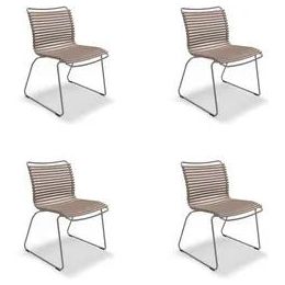 Houe CLICK Dining Chair ohne Armlehnen 4er Set Sand
