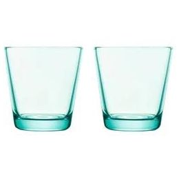 iittala Kartio Trinkglas 21cl 2er Set Wassergr&uuml;n