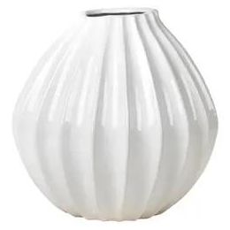 Broste Copenhagen Wide Vase L Ivory
