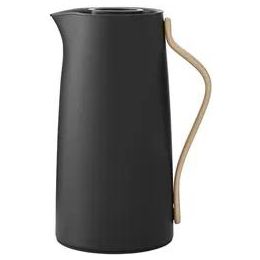 Stelton Emma Isolierkanne Kaffee 1200 ml Soft Black