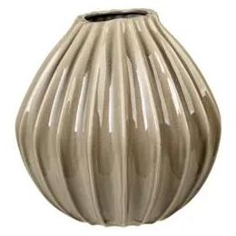 Broste Copenhagen Wide Vase L Rainy Day Grey