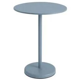 muuto Linear Steel Tisch, h&ouml;he 95 cm, pale blue