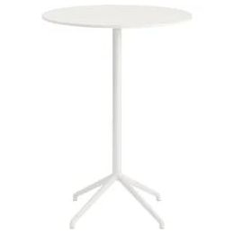 muuto Still Cafe Stehtisch, &Oslash; 75 cm, wei&szlig; nanolaminat / wei&szlig;