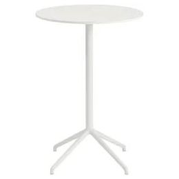 muuto Still Cafe Bar-/Tresentisch, &Oslash; 65 cm, wei&szlig; nanolaminat / wei&szlig;