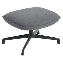 muuto Doze Ottoman, swivel base, ocean 80 / schwarz