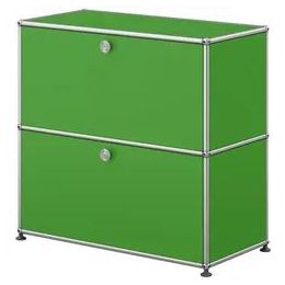 USM Haller Sideboard mit 2 Klappt&uuml;ren Gr&uuml;n