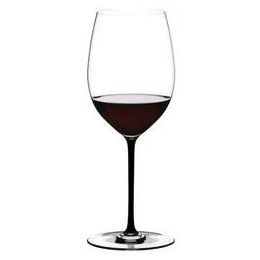 Riedel Fatto A Mano Rotweinglas Cabernet/Merlot Schwarz
