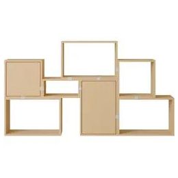 muuto Stacked Storage Bookcase - Configuration 6, eiche natur
