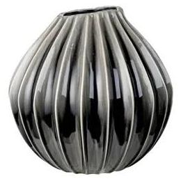 Broste Copenhagen Wide Vase XL Smoke Grey