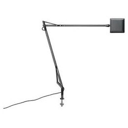 Flos Kelvin Edge Tischleuchte Desk support (visible cable) Titanium