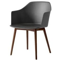 &tradition &Tradition Rely HW76 Armlehnstuhl, walnuss / stone grey