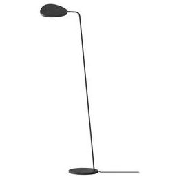 muuto Leaf LED Stehleuchte, schwarz