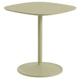 muuto Soft Cafe Tisch, 70 x 70 cm, beige gr&uuml;n laminat / beige gr&uuml;n