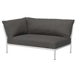 Houe LEVEL 2 Lounge Sofa Left Muted White Dark Grey