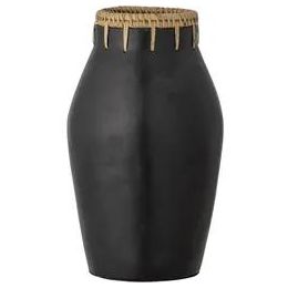 Bloomingville Dixon Deko-Vase, Schwarz, Terrakotta