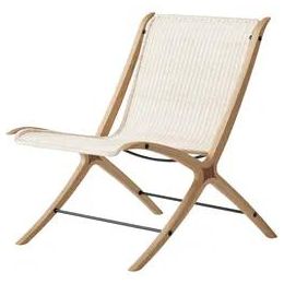 &tradition &Tradition X HM10 Lounge Chair, eiche lackiert / rattan natur