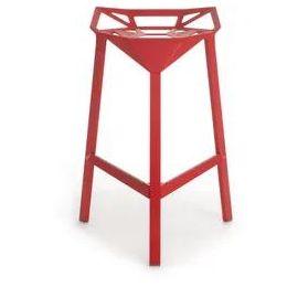 Magis Stool One Barhocker, h&ouml;he 67 cm, rot