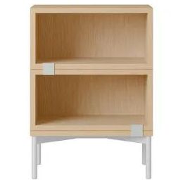 muuto Stacked Storage Bedside Table - Configuration 1, eiche natur