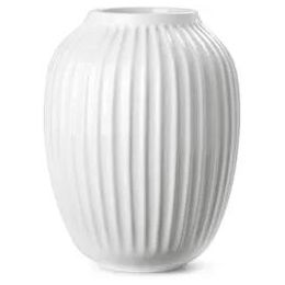 K&Auml;HLER DESIGN K&auml;hler Hammersh&oslash;i Vase H25.5 cm Wei&szlig;
