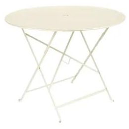 Fermob Gartentisch Bistro Tisch &Oslash; 96 cm Latte-Beige