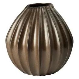 Broste Copenhagen Wide Vase L Antique Brown