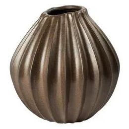 Broste Copenhagen Wide Vase M Antique Brown