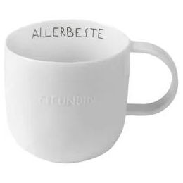 R&auml;der r&auml;der Guten Morgen Tasse Allerbeste Freundin Porzellan Wei&szlig;