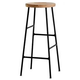 Hay Cornet Barhocker H75 Eiche Soft Black