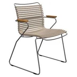 Houe CLICK Dining Chair mit Bambusarmlehnen Beige