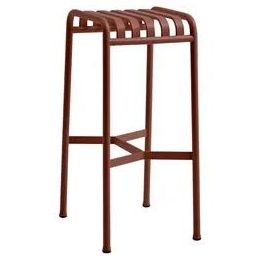 Hay Palissade Barhocker Iron Red
