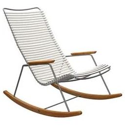 Houe CLICK Rocking Chair mit Bamubsarmlehnen Muted White