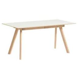 Hay CPH30 Ausziehbarer Tisch 160 x 80 cm Eiche/Linoleum Off-White