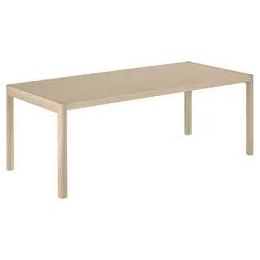 muuto Workshop Tisch, 200 x 92 cm, eichenfurnier / eiche natur