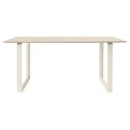 muuto 70/70 Tisch, 170 x 85 cm, eichenfurnier / sand
