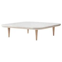 &tradition &Tradition Fly SC11 Couchtisch, eiche ge&ouml;lt / honed bianco carrara marmor