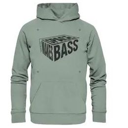 DD Audio Space makes Bass Hoodie - Aloe / M Hoodie