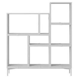 muuto Stacked Storage Bookcase - Configuration 5, grau